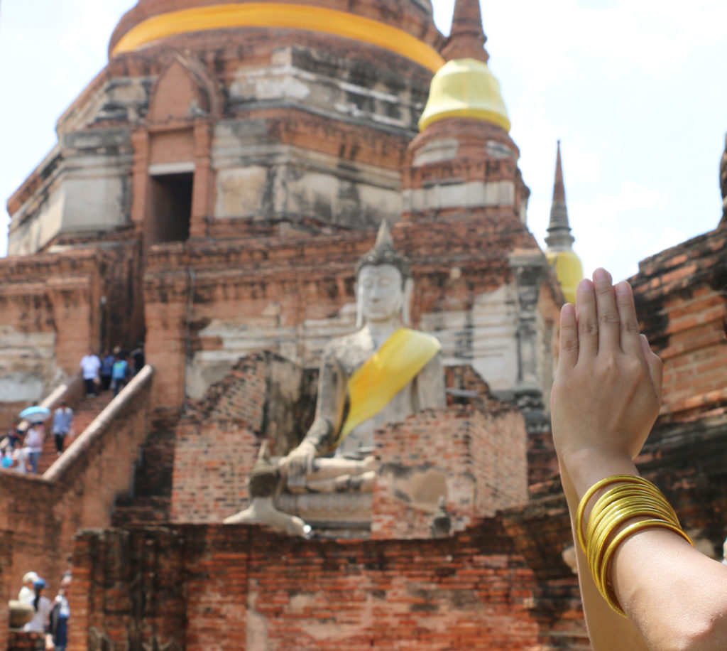 Gold Buddhist Temple Bracelet – Buddhist Temple Bracelet