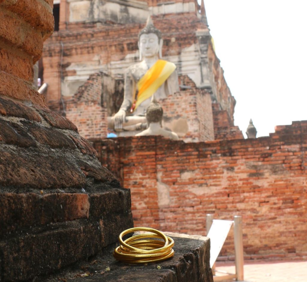 Gold Buddhist Temple Bracelet – Buddhist Temple Bracelet